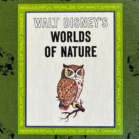 Disney | Other | Vintage Walt Disneys World Of Nature Book | Poshmark